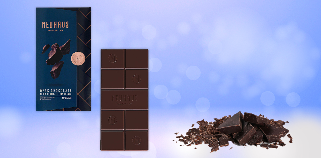 Tablet Dark Chocolate-Uganda 80% - Neuhaus