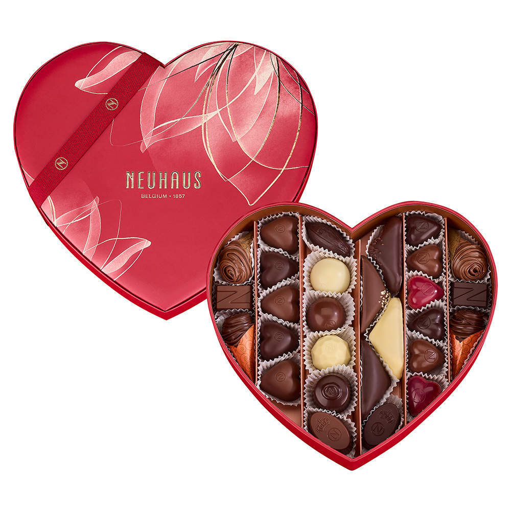 Medium Heart Box 28 chocolates - Neuhaus